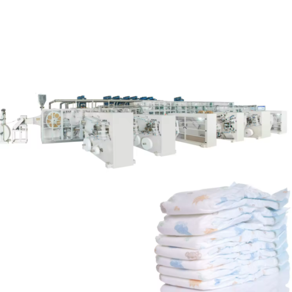 Rigor Full Automatic Diaper Machine helps you produce high-quality baby ...